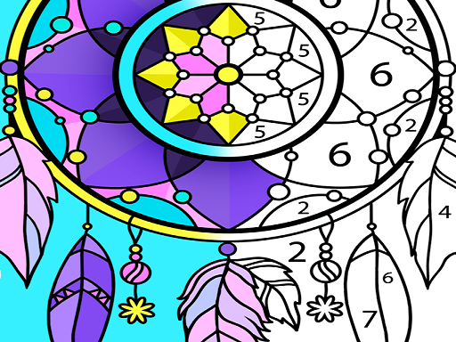 Adult Coloring Book Game Of Stress Relieving - Play Free Game Online at ...