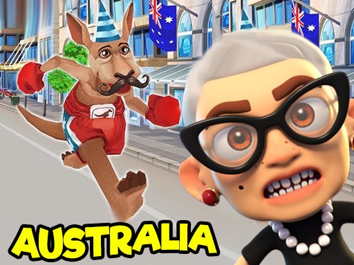 Angry Gran Australia - Play Free Game Online at MixFreeGames.com