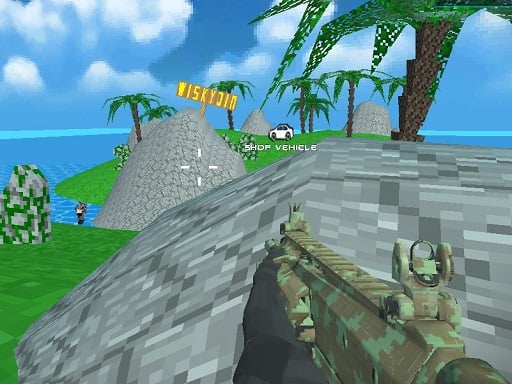 Blocky Combat SWAT Desert Storm Zombie - Play Free Game Online at ...