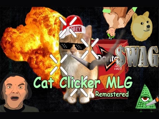 Cat Clicker MLG - Play Free Game Online at MixFreeGames.com