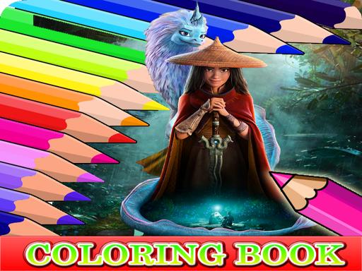 Coloring Book for Raya And The Last Dragon - Play Free Game Online at ...