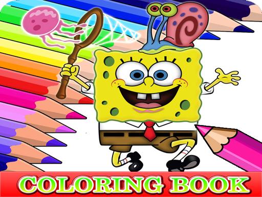 Coloring Book for Spongebob - Play Free Game Online at MixFreeGames.com