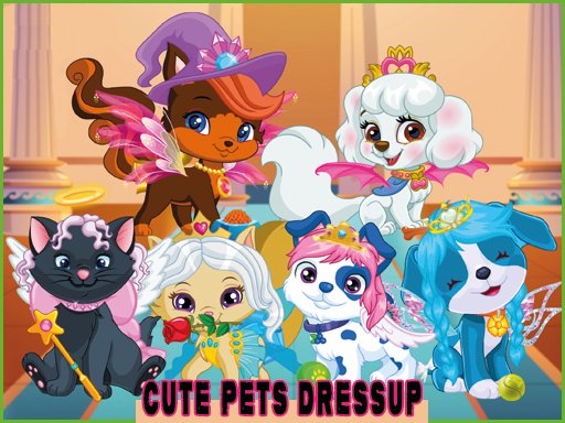 Cute Pets Summer Dress Up - Play Free Game Online at MixFreeGames.com
