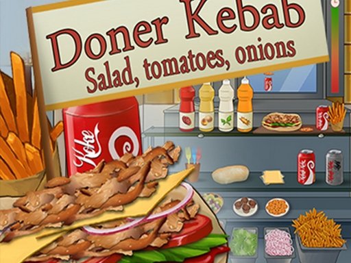 Doner Kebab : Salad Tomatoes Onions - Play Free Game Online at ...