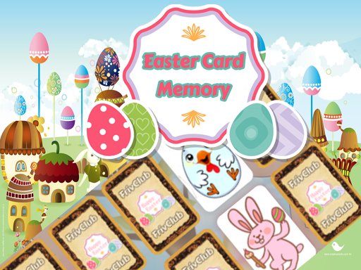 Easter Card Memory Deluxe - Play Free Game Online at MixFreeGames.com