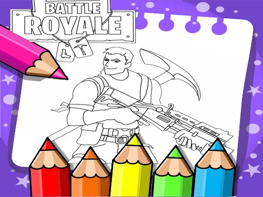 Fortnite Coloring Book Game - Play Free Game Online at MixFreeGames.com
