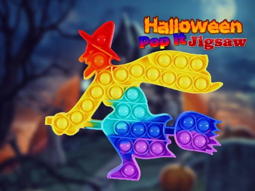 Halloween Pop It Jigsaw - Play Free Game Online at MixFreeGames.com