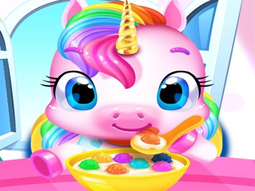 My Baby Unicorn - Magical Unicorn Pet Care Games - Play Free Game ...