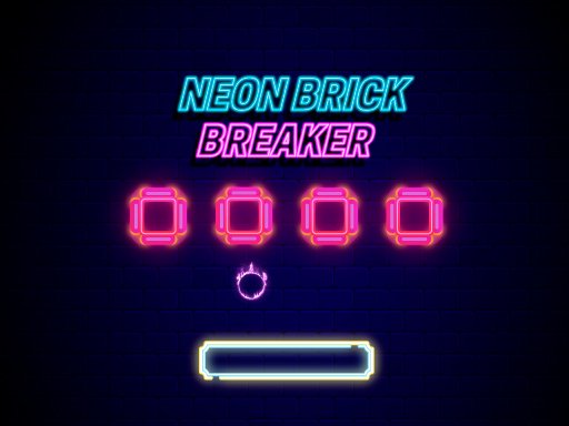 Neon Brick Breaker - Play Free Game Online at MixFreeGames.com