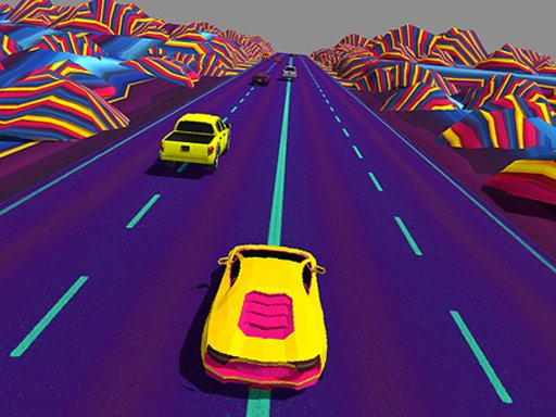 Neon Race Retro Drift - Play Free Game Online at MixFreeGames.com