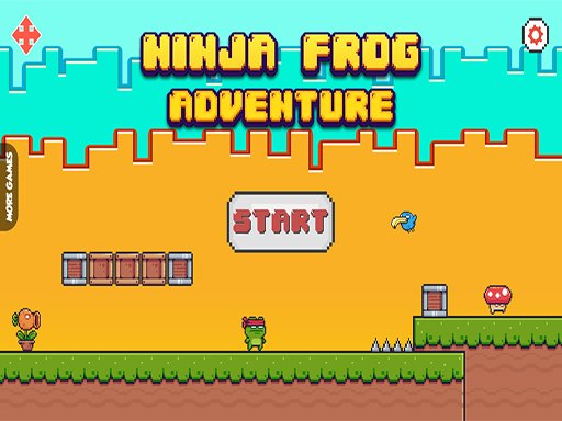 Ninja Frog Adventure - Play Free Game Online at MixFreeGames.com