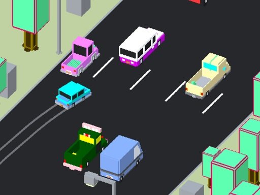 Polygon Highway Drive - Play Free Game Online at MixFreeGames.com