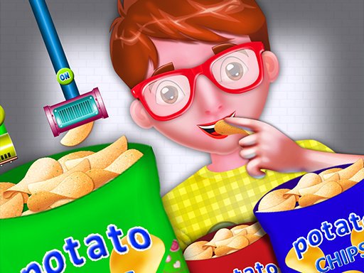 Potato Chips Food Factory Game - Play Free Game Online at MixFreeGames.com
