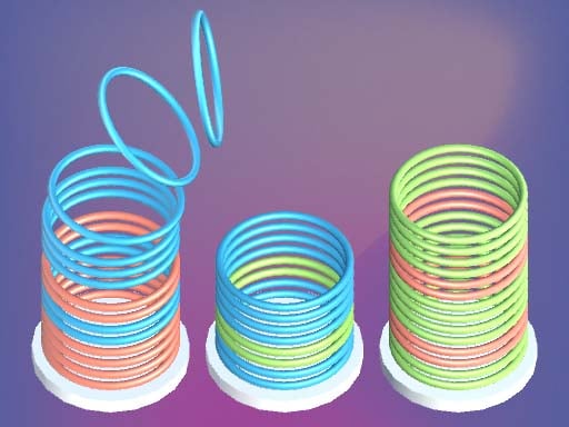 Slinky Sort Puzzle - Play Free Game Online at MixFreeGames.com