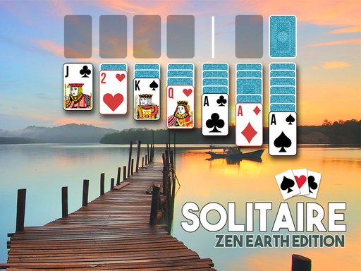 Solitaire : zen earth edition - Play Free Game Online at MixFreeGames.com