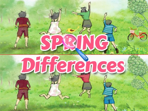 Spring Differences - Play Free Game Online at MixFreeGames.com